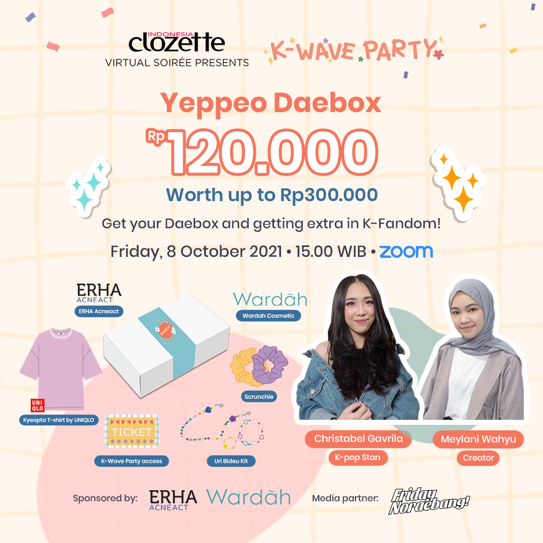 K-Wave Party - Yeppeo Daebox - Clozette Indonesia Store Clozette ...